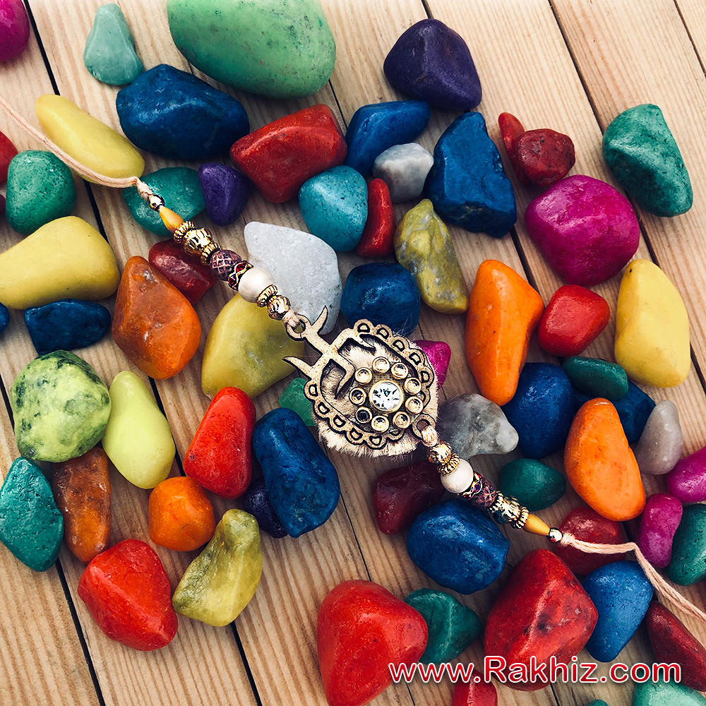 Touch of Heart Swastik Rakhi | Buy Online Auspicious Rakhi