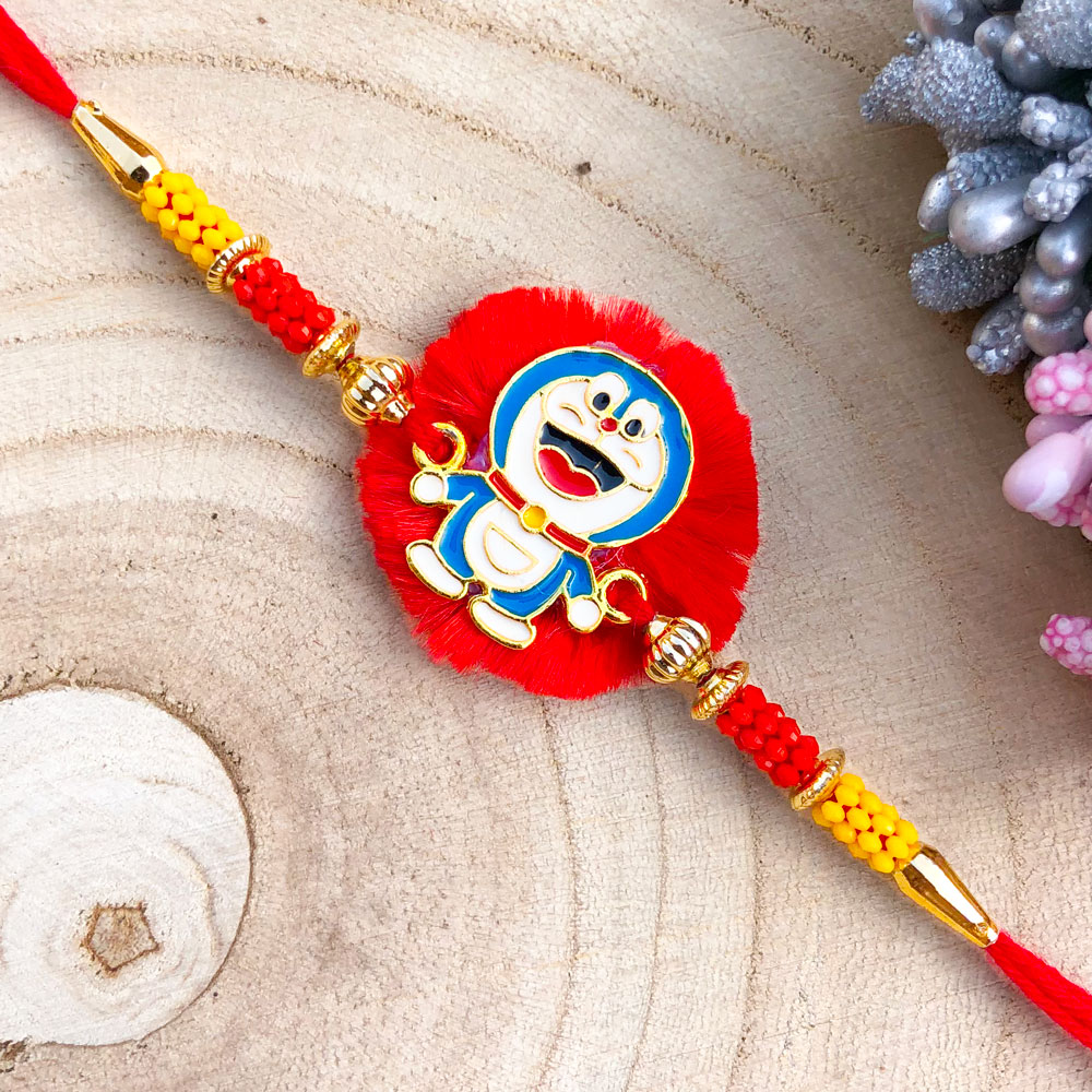 gadget lover doraemon Rakhi for kids | Buy Online Kids Rakhi