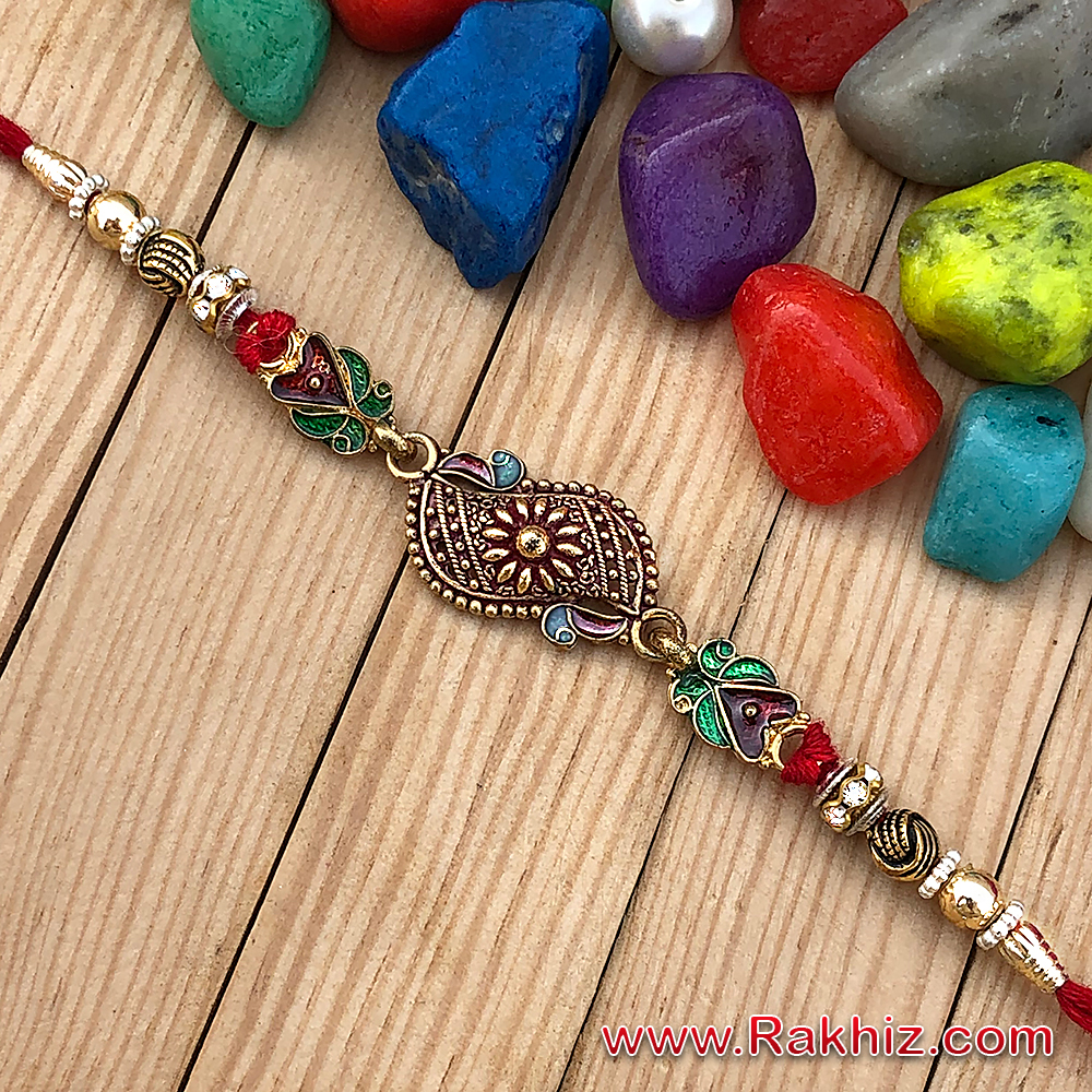 Exclusive Designer Traditional Fancy Rakhi for Brother | Buy Online ...