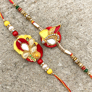 Shri & Om Rakhi Set Of Brothers | Buy Online Rakhi Set of 2