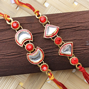Rakhi Set of 2 | Online Brother Rakhi Sets