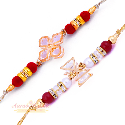 Rakhi Set of 2 | Online Brother Rakhi Sets