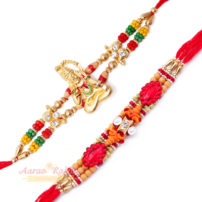 Rakhi Set of 2 | Online Brother Rakhi Sets