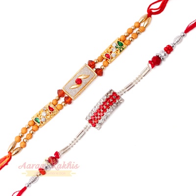 Rakhi Set of 2 | Online Brother Rakhi Sets